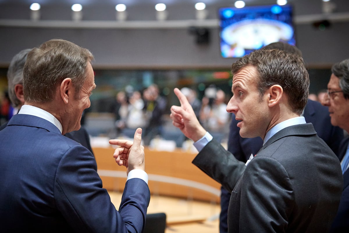 Macron relaunches his bid for EU leadership