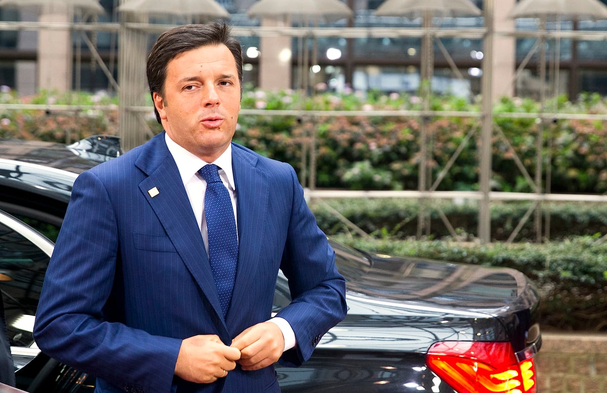 Renzi stirs up EU row ahead of eurozone meeting