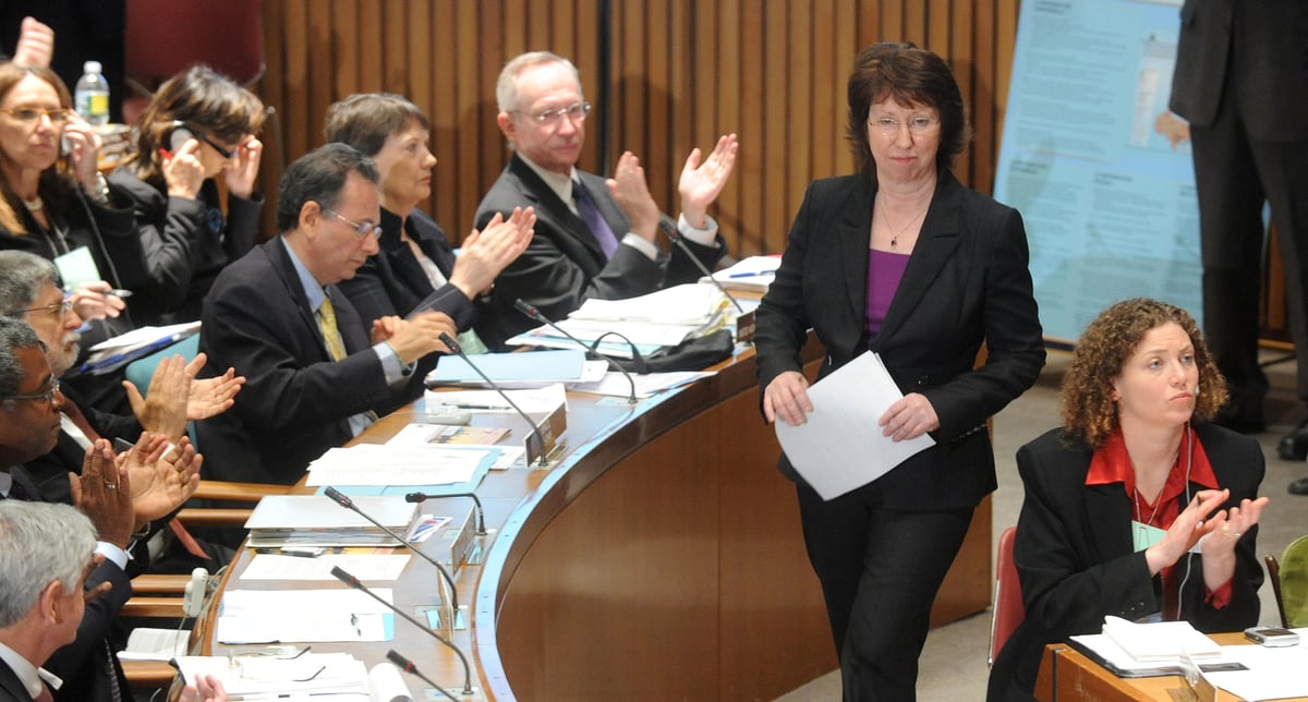 EU takes 'historic' step on new diplomatic service