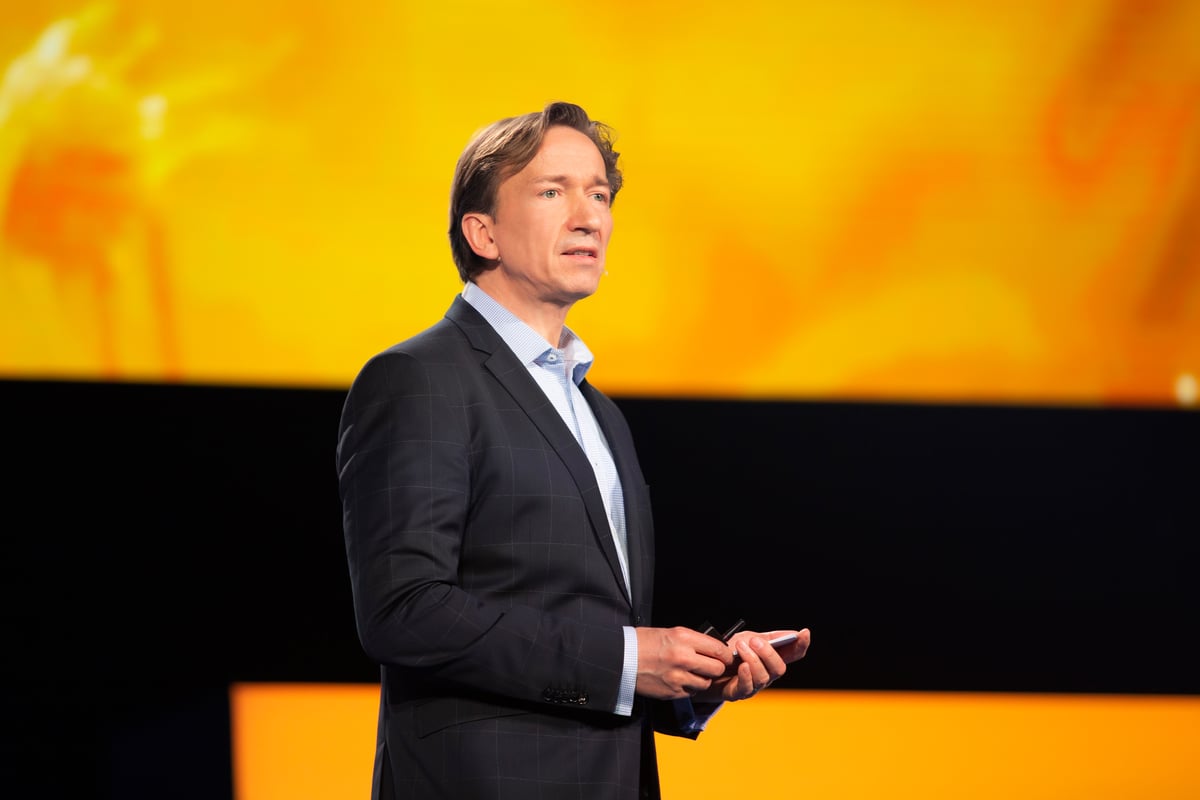 Andy Zynga, CEO of EIT Food, talks to EUobserver